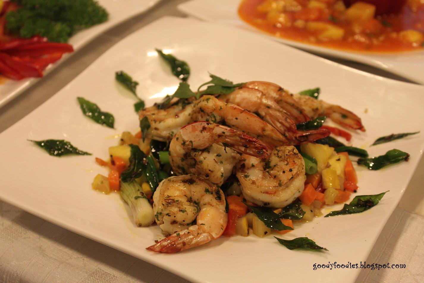 GoodyFoodies: Recipe for my prawn dish (as seen on Blogger MasterChef)