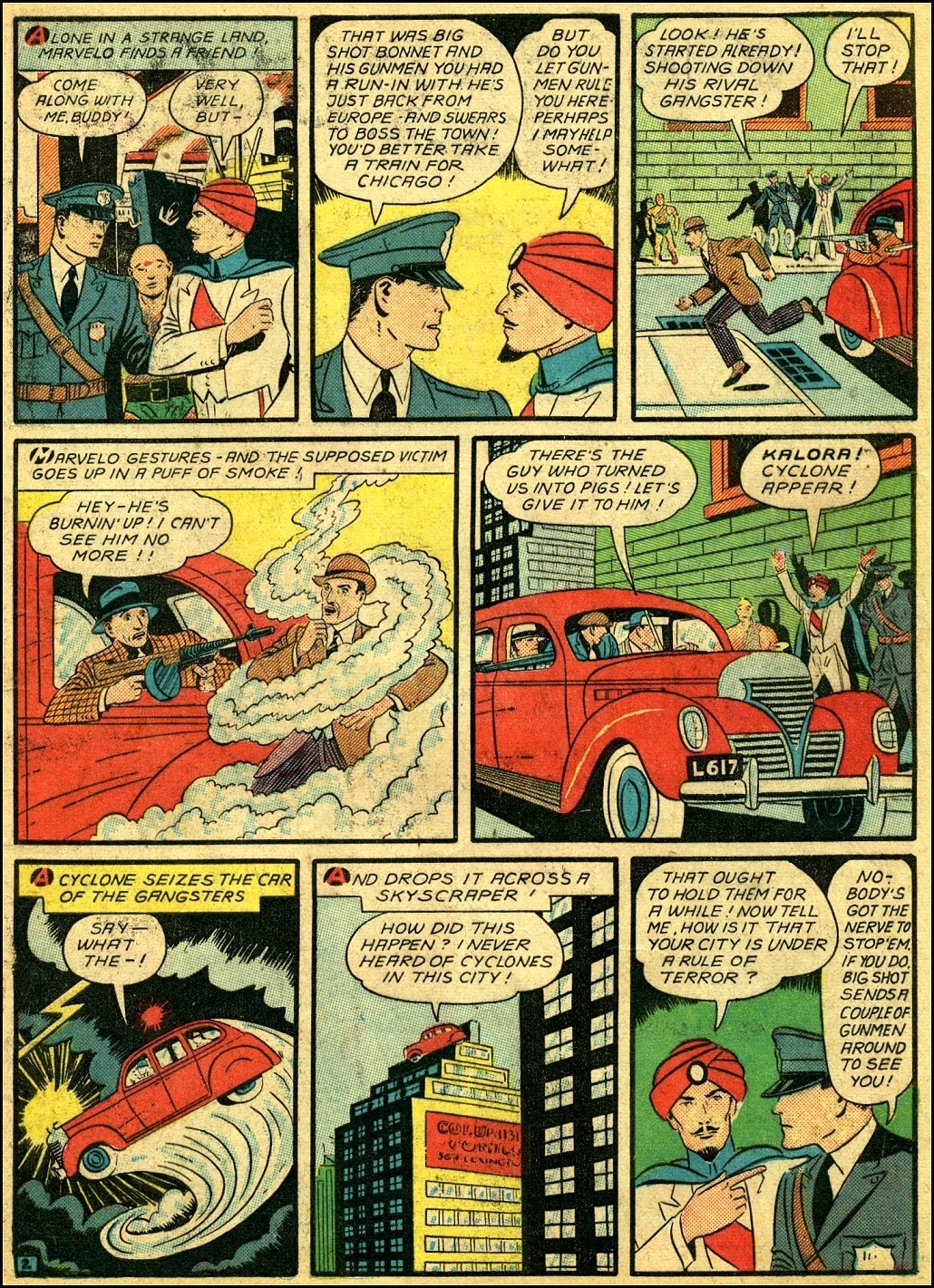 Mystery Men of the Golden Age: Marvelo, Monarch of Magicians