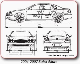 Vector Blueprints - Cars, Trucks, Busses and others: Buick - Vector ...