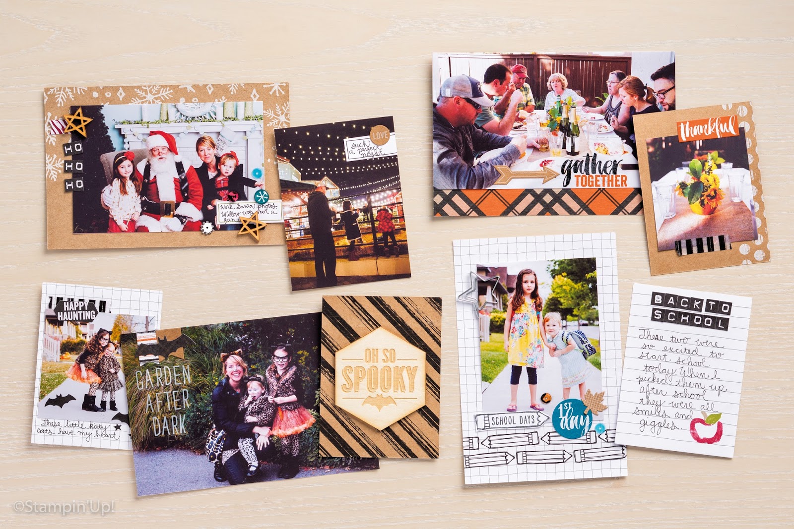 Beth's Paper Cuts: Project Life Seasonal Snapshots 2015