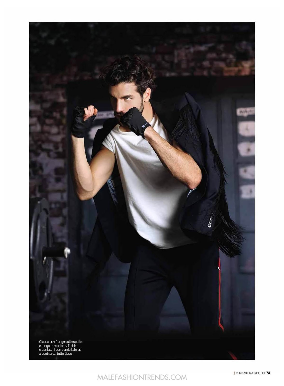 Paul Ferrari por Eleonora Parodi para Men's Health Italia