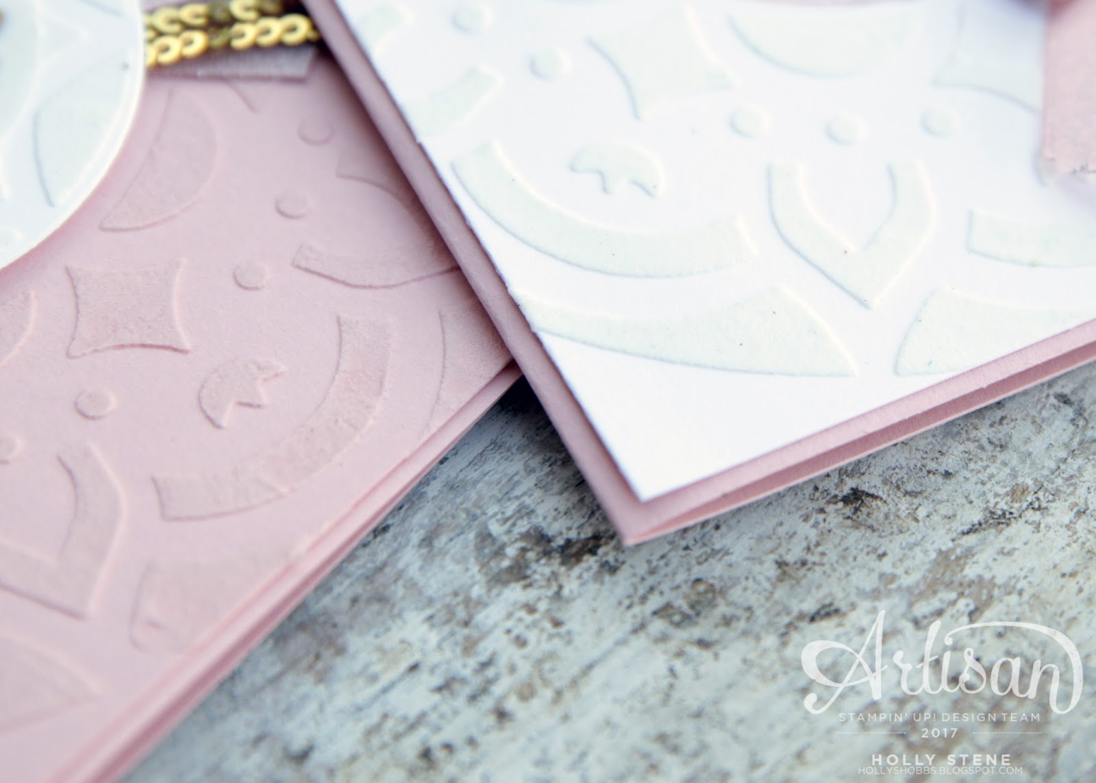 Paper Joy: Two for Tuesday ... or Wednesday! Tone on Tone Embossing Paste