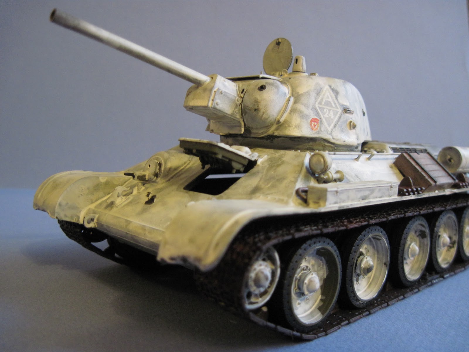 Scale Models by Josh Smith: Tamiya T34/76 Soviet Tank "ChTZ" Version, 1943