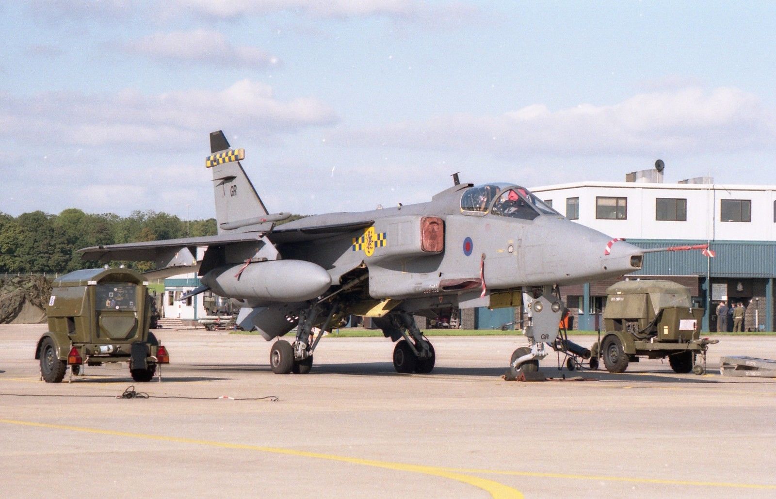 Jet & Prop by FalkeEins: RAF Jaguars at Coltishall - Ebay photo find #63