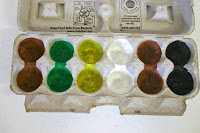 Handprints on the Walls: Nature Walk Egg Carton