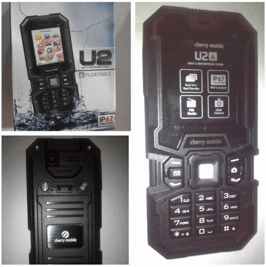 Cherry Mobile U1 And U2, IP67 Certified Water And Dust Proof Phone