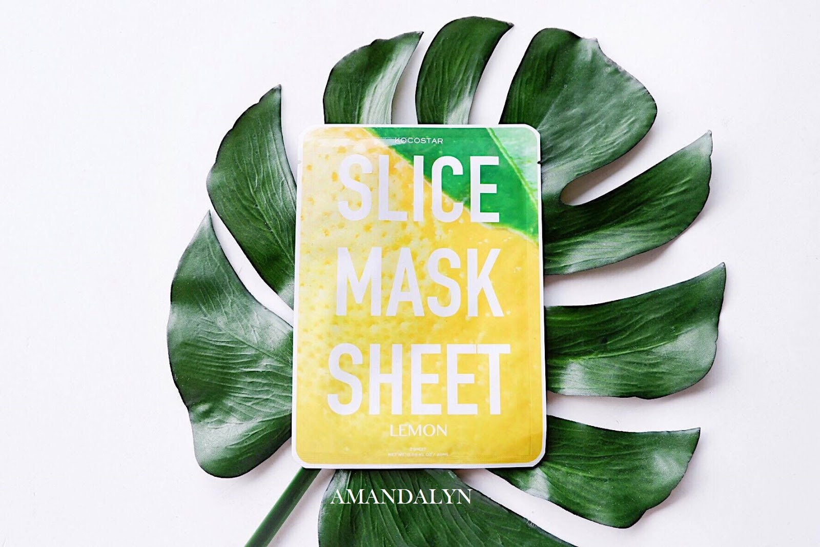 Amandalyn's World: Kocostar Fruit and Vegetable Slice Mask Sheet Series ...