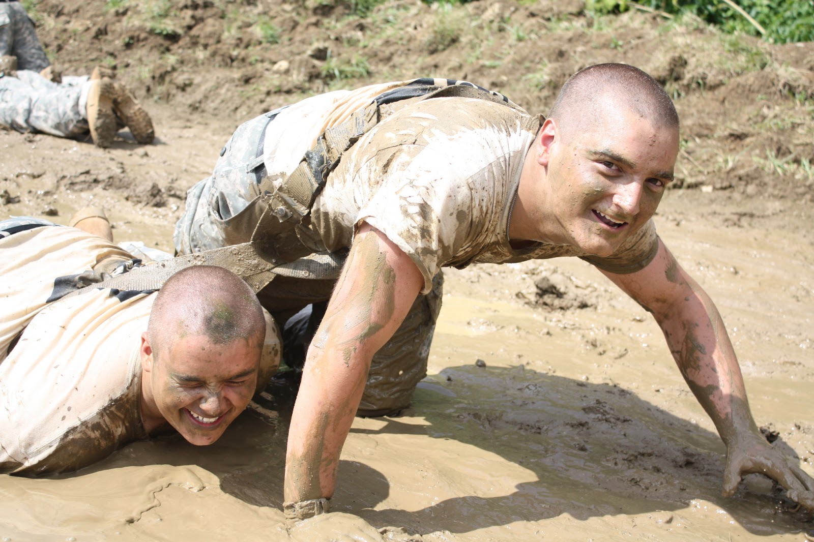 U.S. Army Cadet Corps: Recruits Get Down And Dirty