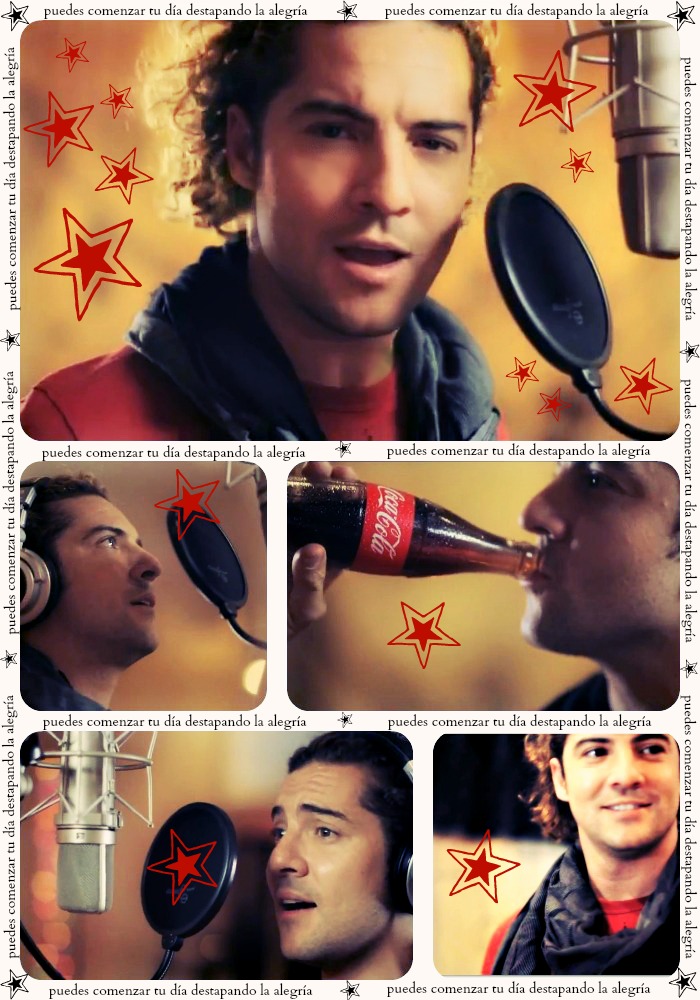 David Bisbal - ¡¡¡Destapa la alegría!!! Campaña Coca-Cola Navidad 2012 ...