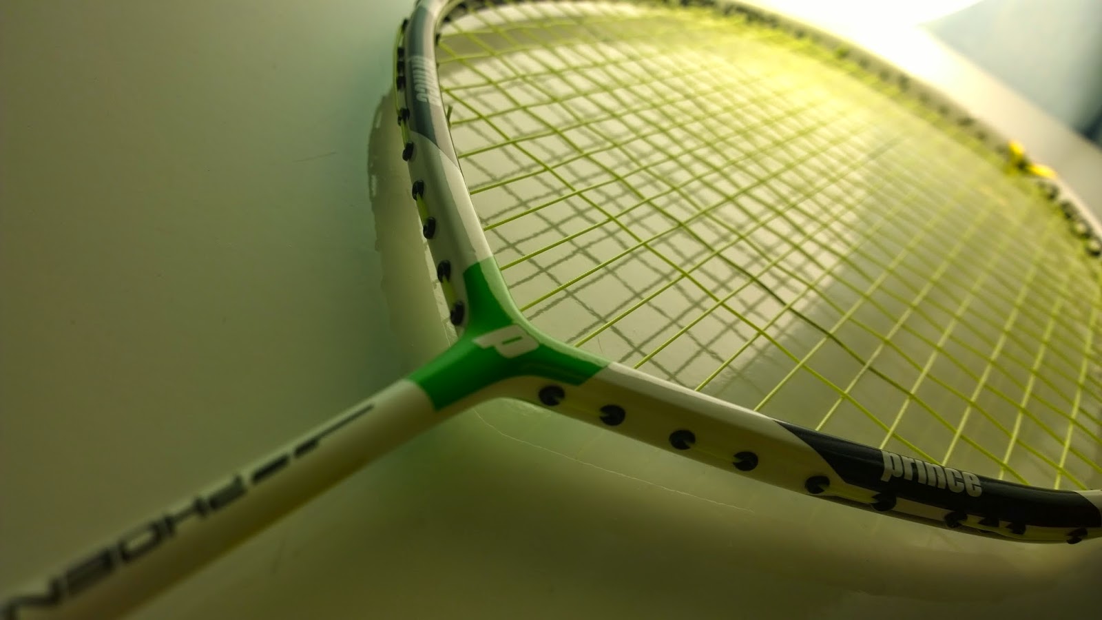 Of badminton things: Badminton Racket First Impressions: Prince Phoenix ...