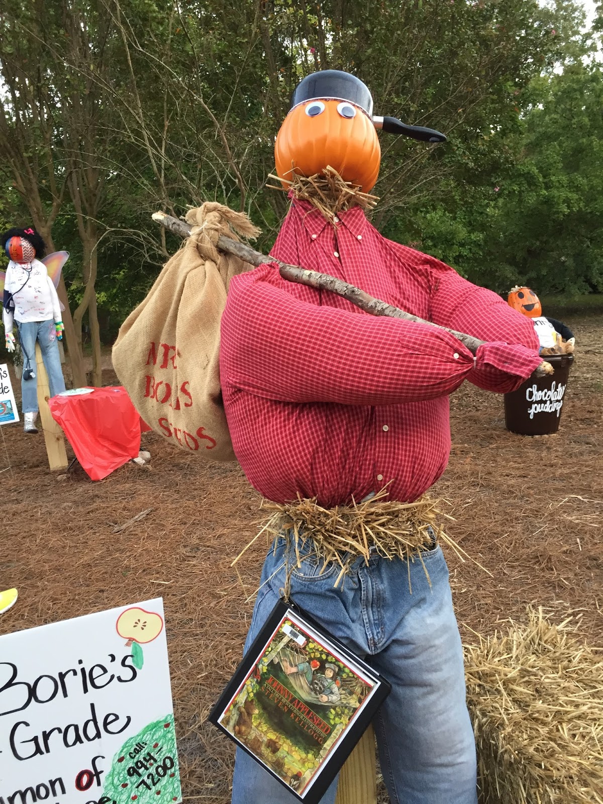 Live Your Poem...: Book Character Scarecrows!