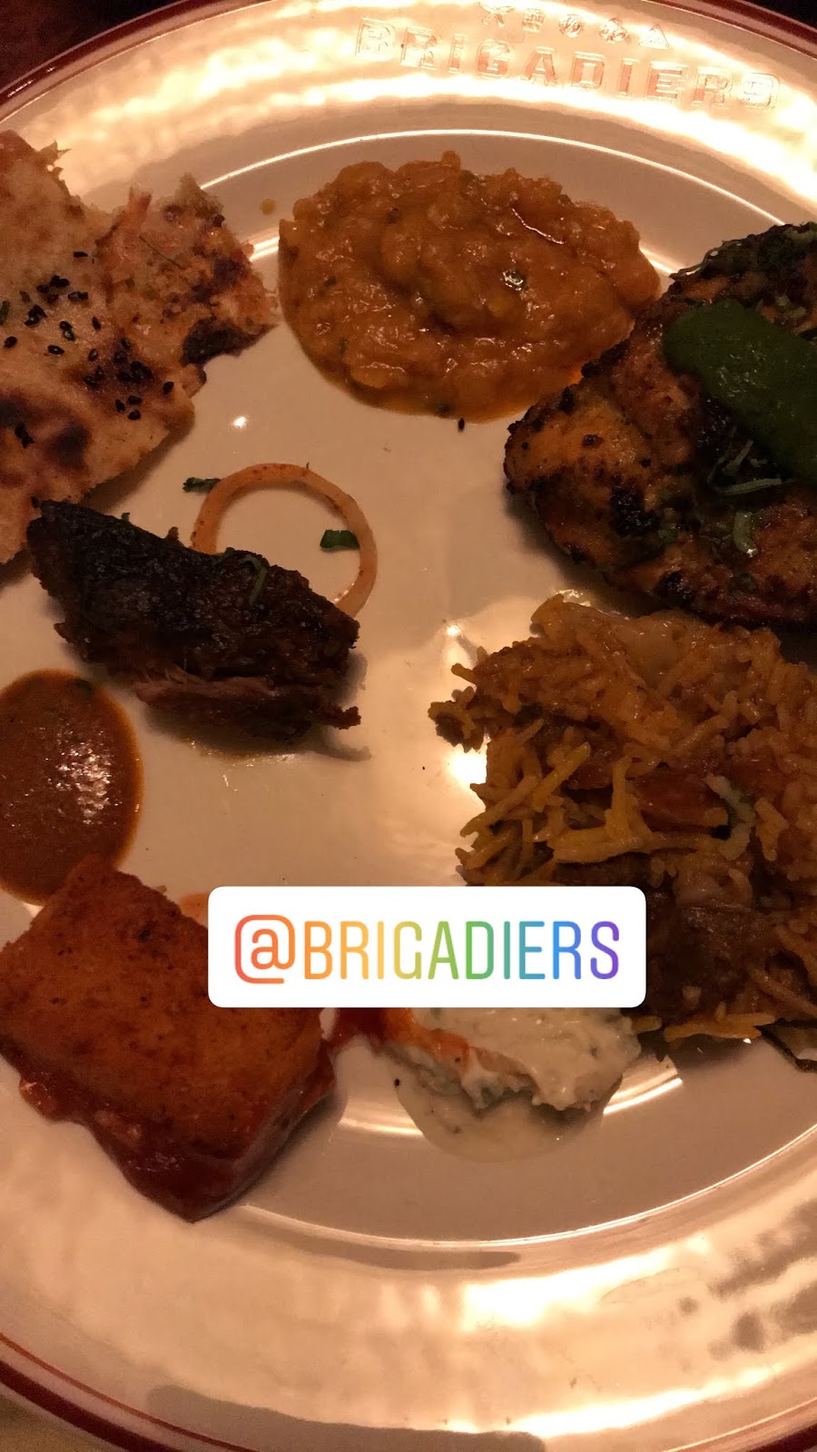 Brigadiers Indian Restaurant Review
