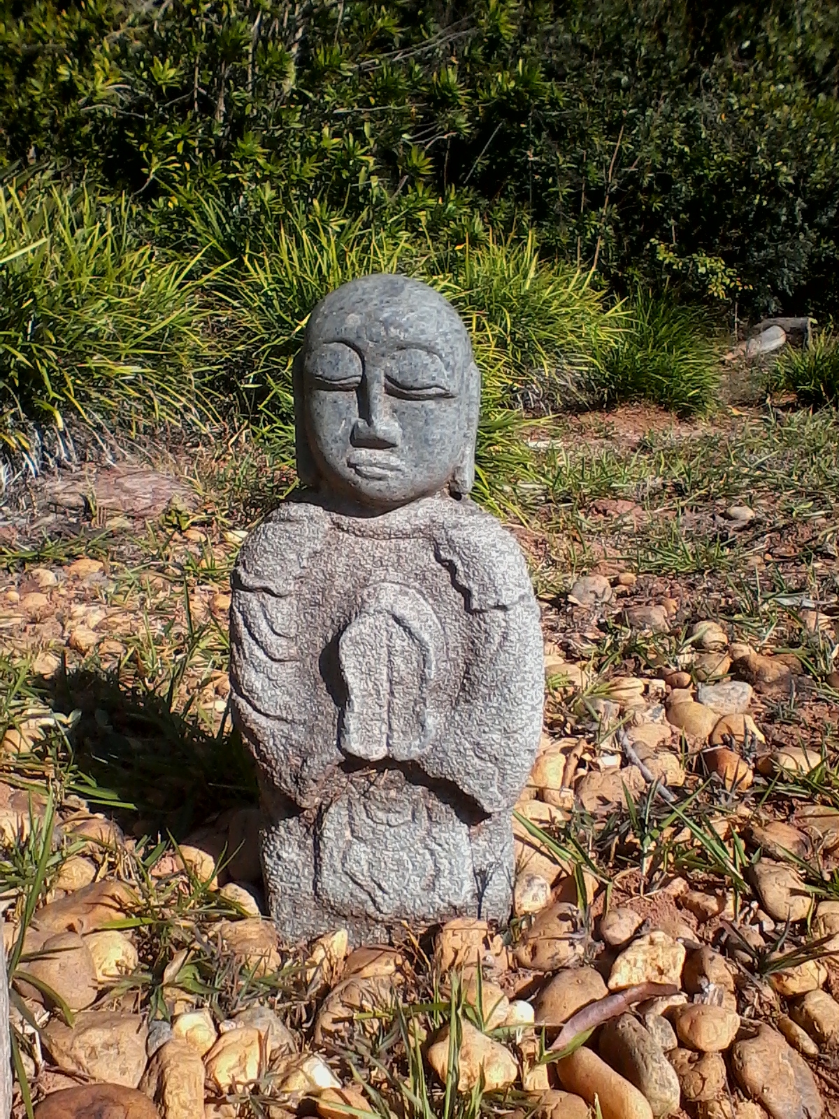 Budas do Tabajara: Buda dando boas vindas ao Templo Toguetsu