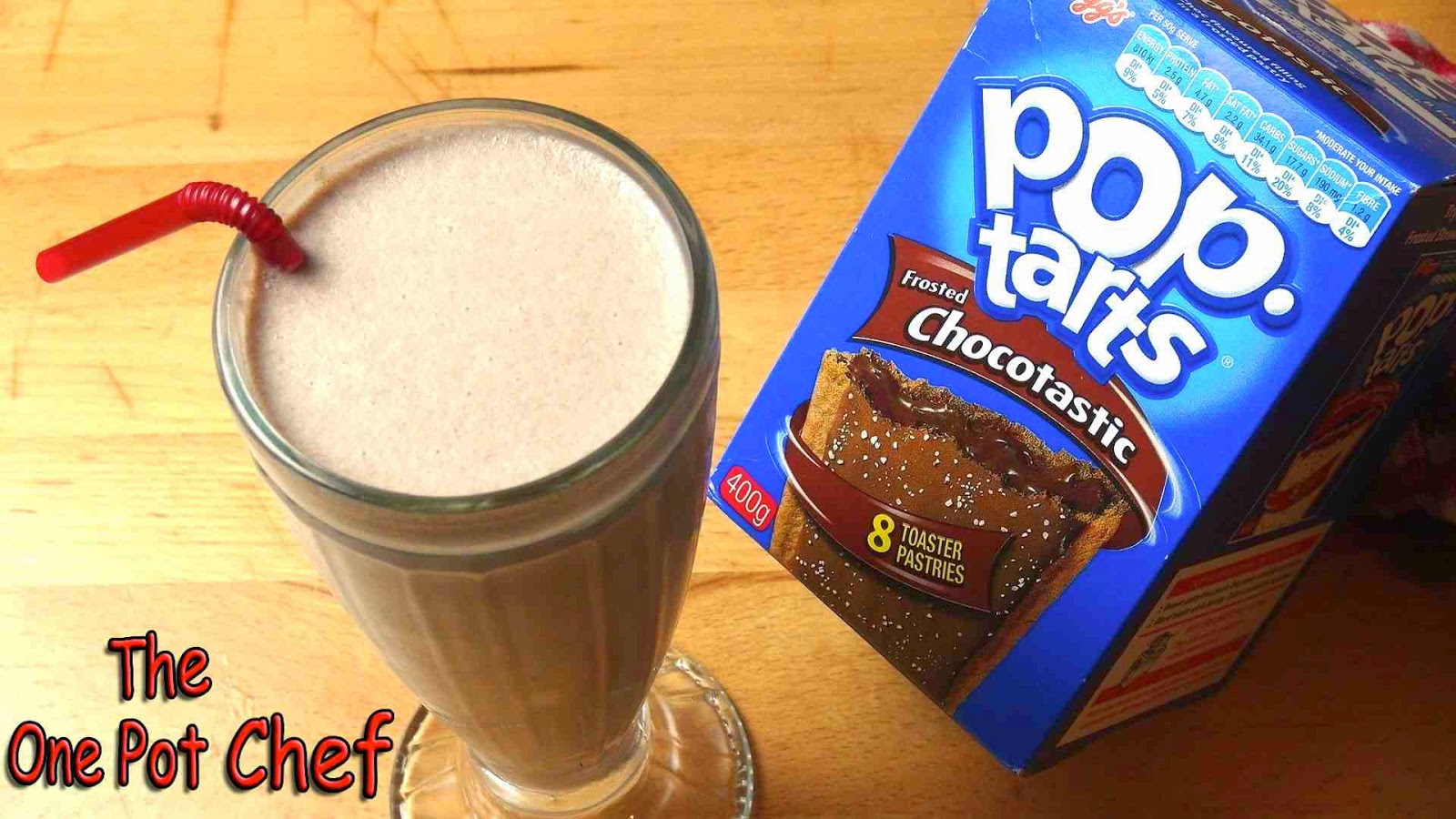 The One Pot Chef Show: Pop Tart Shake - RECIPE