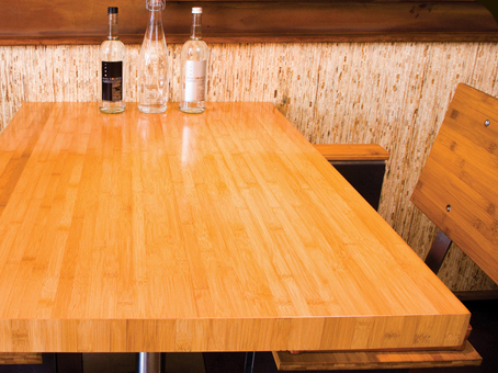 ENTIRELY DESIGN: New materials that are modern and green.