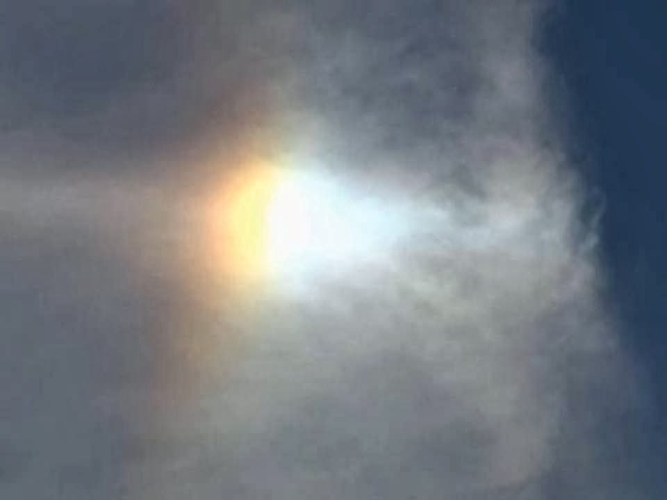 Rare Sky Phenomenon over Oklahoma City - Feb 23, 2014