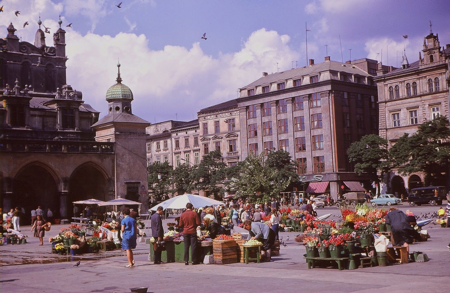 Main Market Square (Rynek Glowny), Krakow, Poland