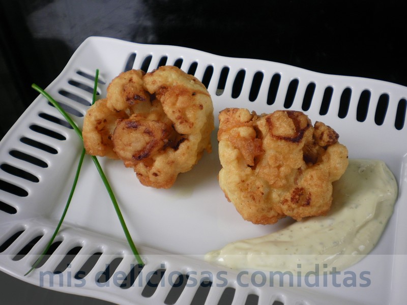 Mis Deliciosas Comiditas: COLIFLOR REBOZADA
