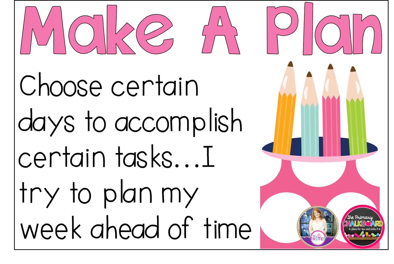 Primary Chalkboard: Making the Most of Your Planning Time