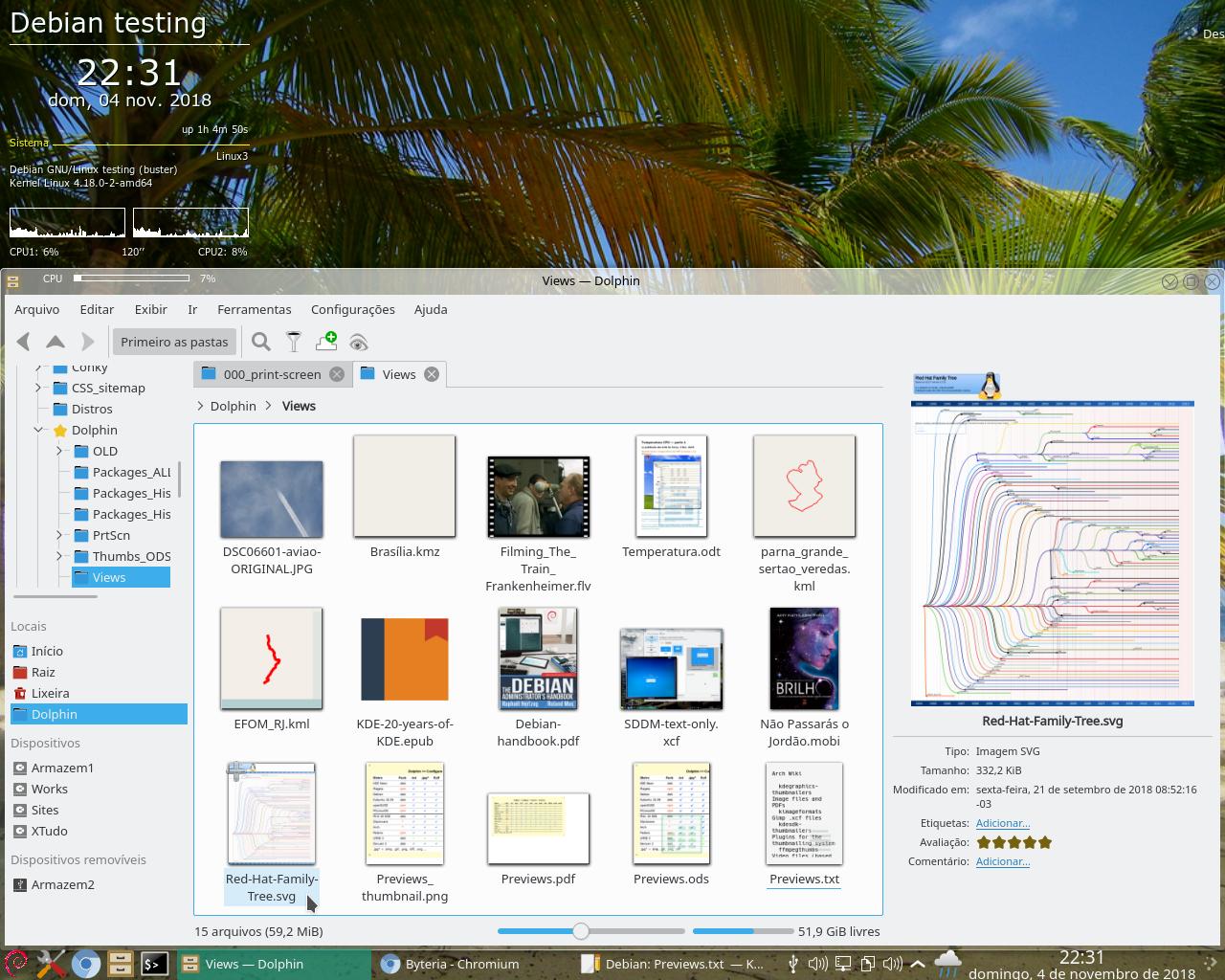 Byteria: Pré-visualização de arquivos no Dolphin