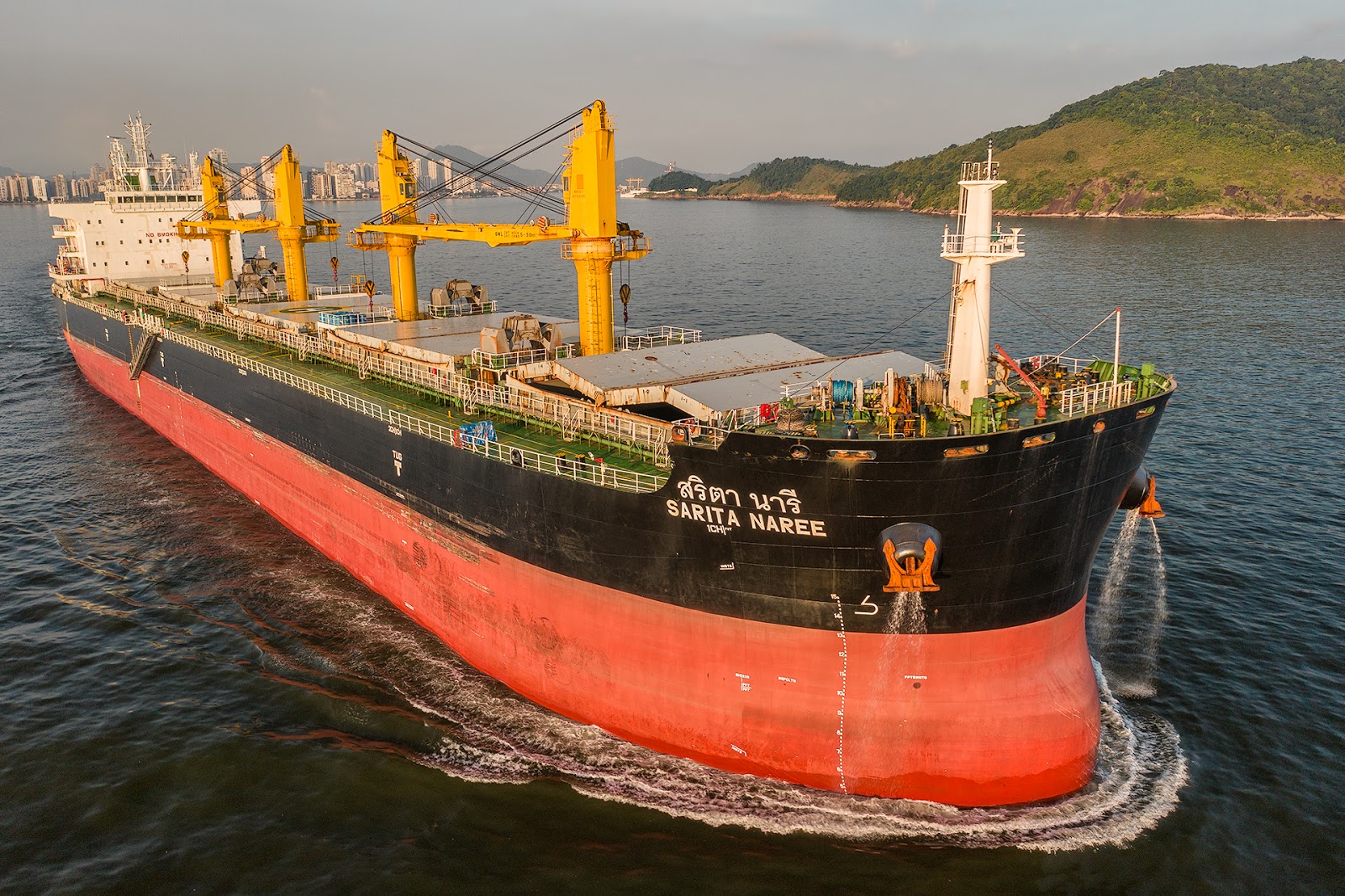 Santos Shiplovers: M/V Sarita Naree / HSDA - Shifting Tiplam Terminal ...