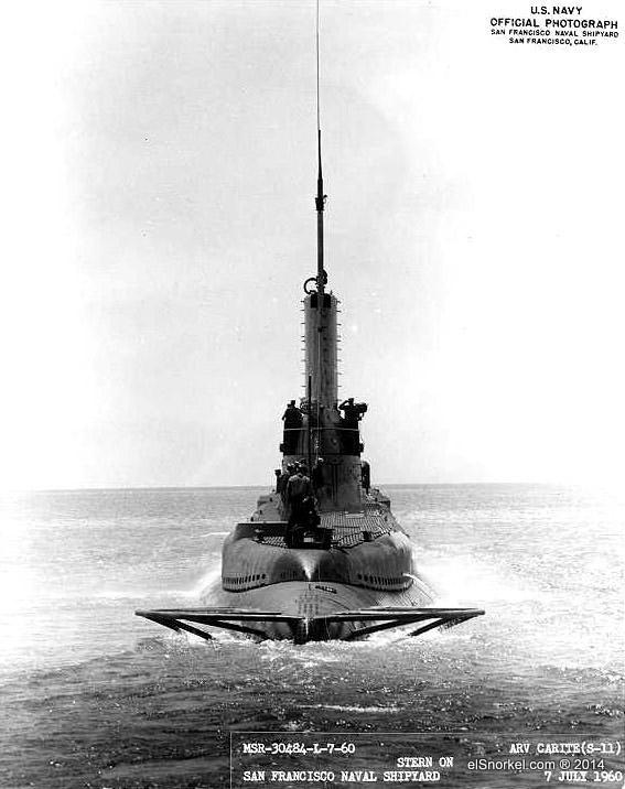 Primer Submarino Venezolano: El ARV S-11 Carite - Ex USS Tilefish (SS ...