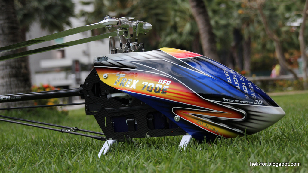 Heli-FOR Helimodelismo: Review T-REX 700E DFC - parte 4