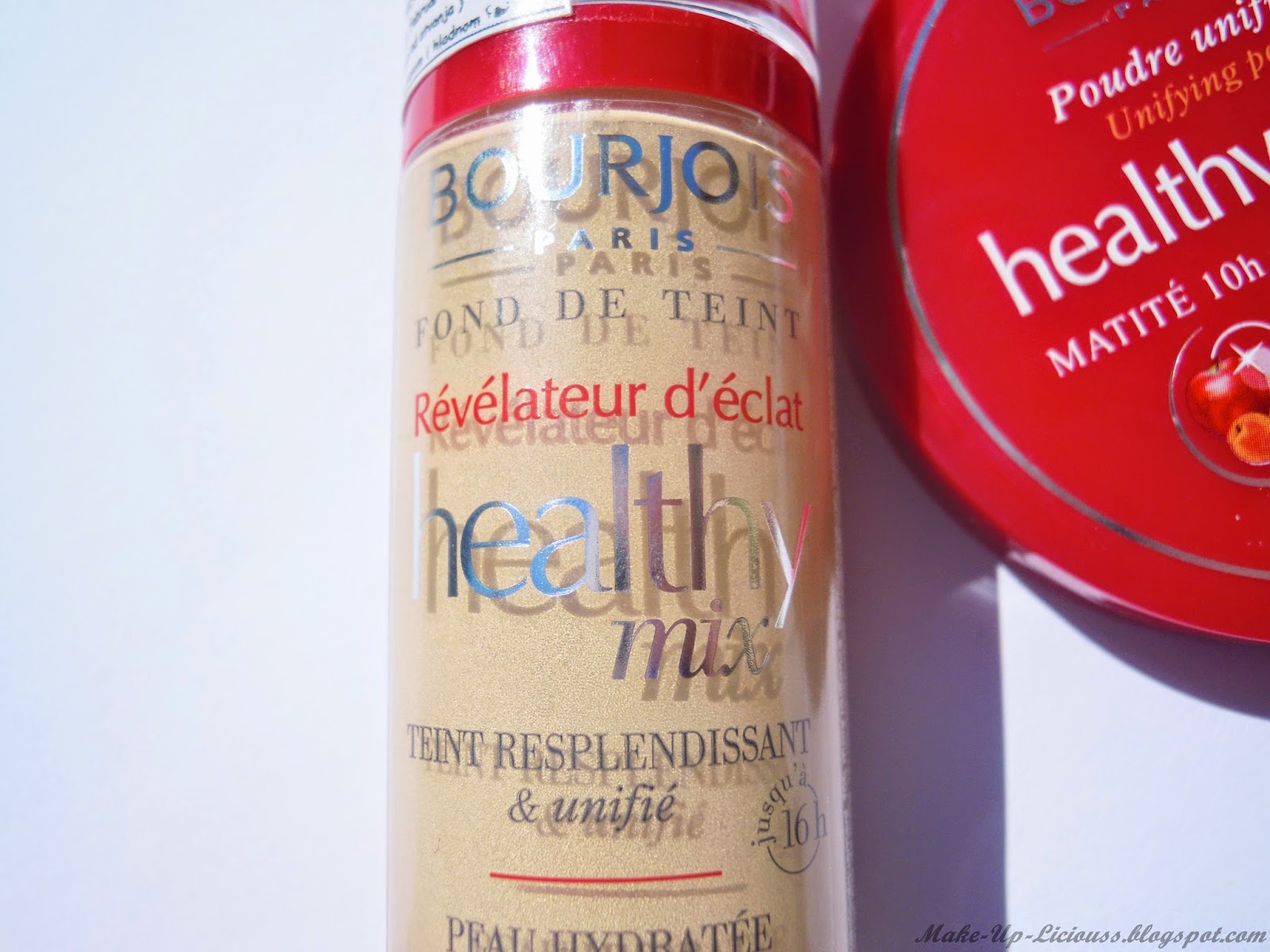 Bourjois Healthy Mix tečni puder i Healthy Balance puder u kamenu ...