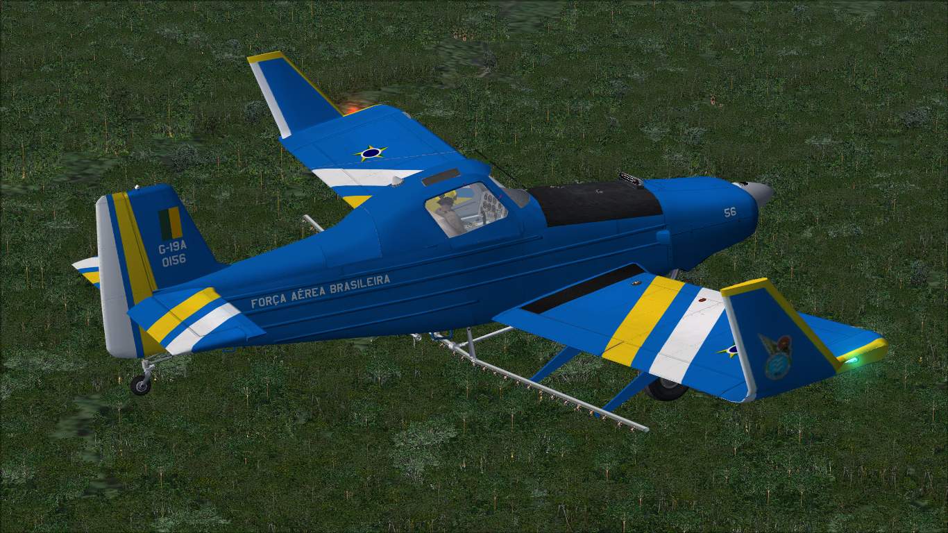 Texturas Brasileiras: Força Aérea Brasileira Embraer EMB-202 Ipanema G ...