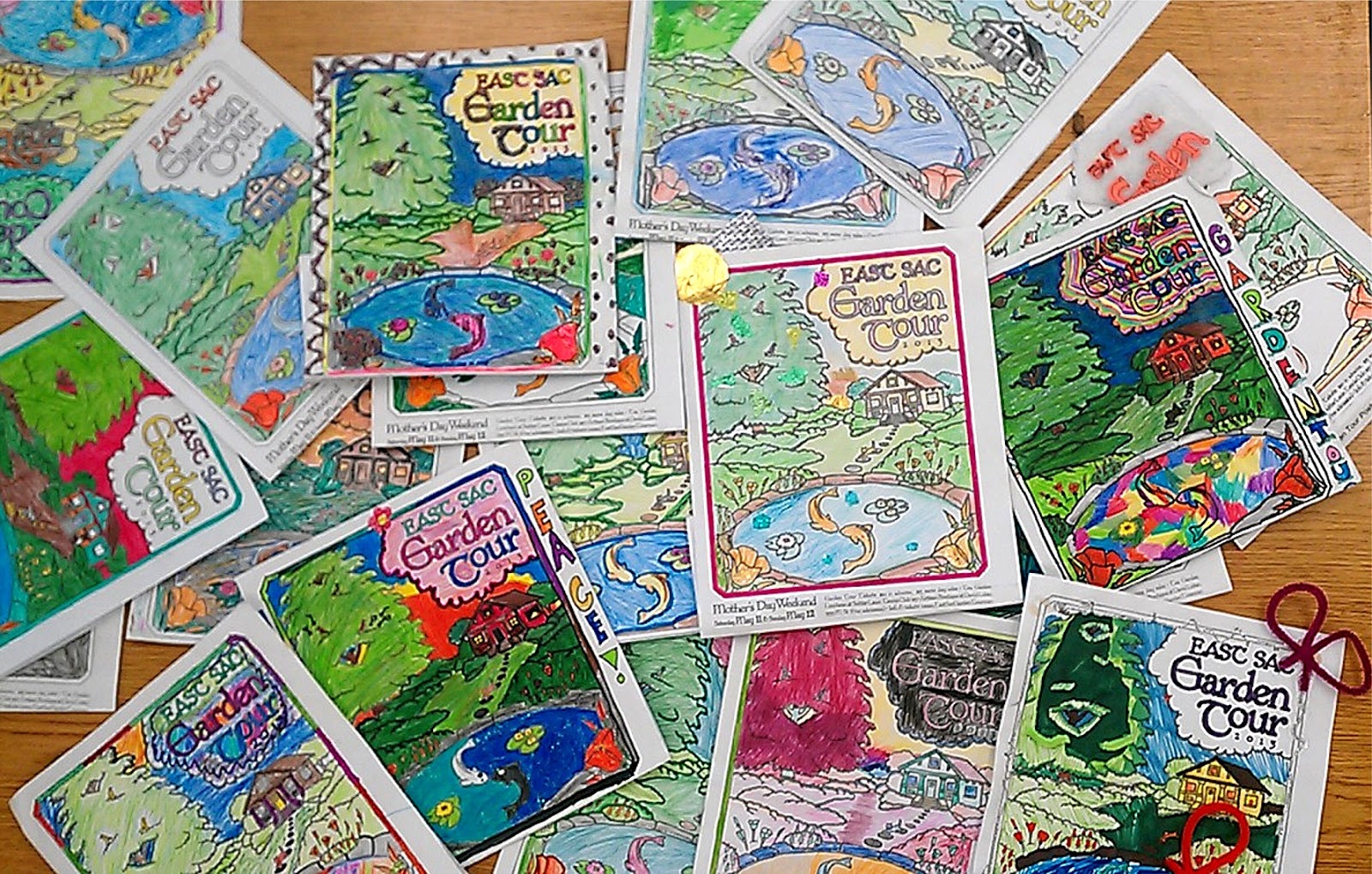 The David Lubin Art Studio 2013 Garden Tour Poster Contest The David Lubin Art Studio 2013 Garden Tour Poster Contest