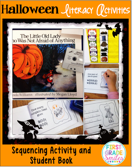 Halloween Literacy Activities for 1st Grade
