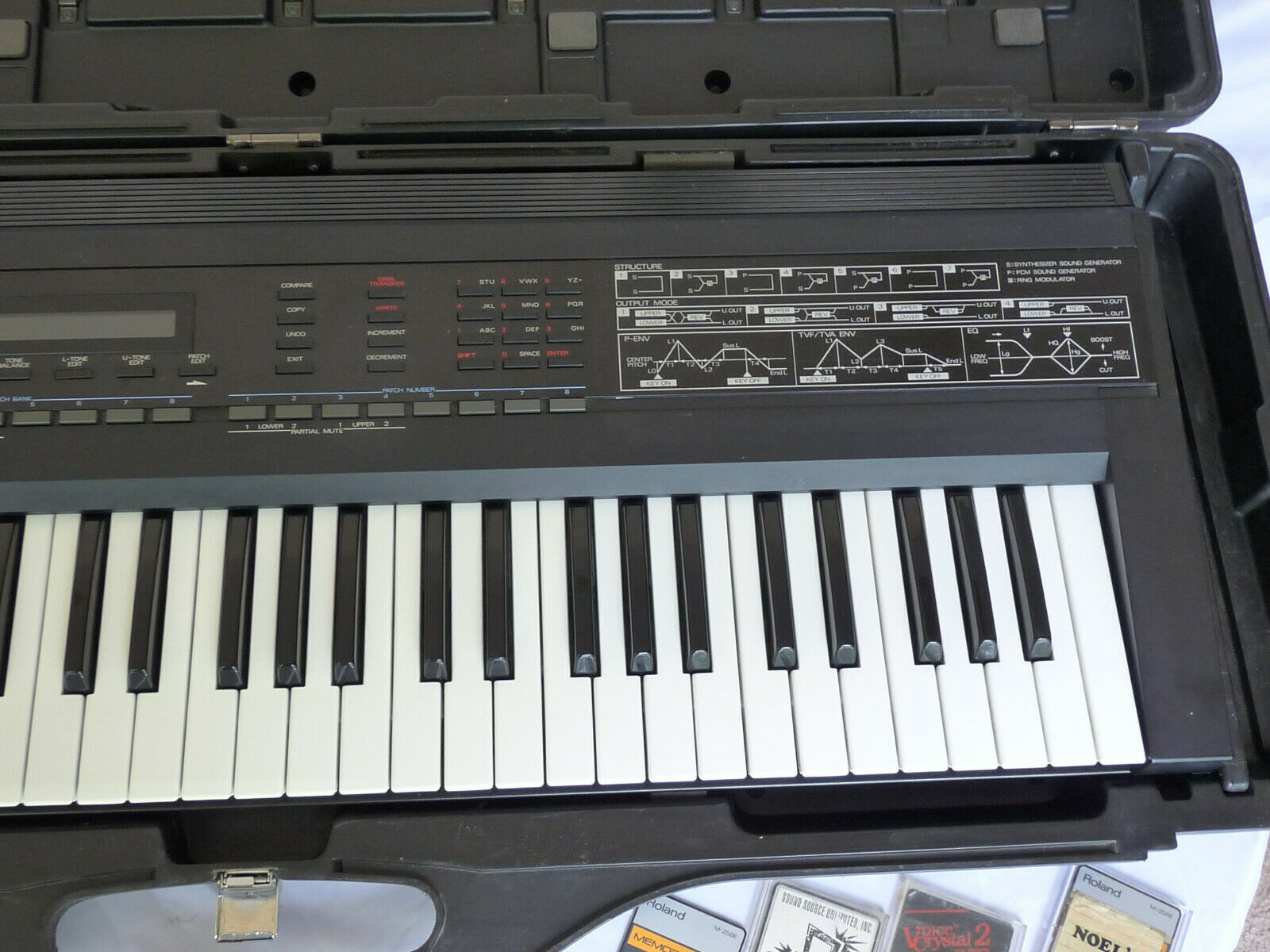 MATRIXSYNTH: ROLAND D-50 Vintage Analog Linear Polyphonic Synthesizer w ...