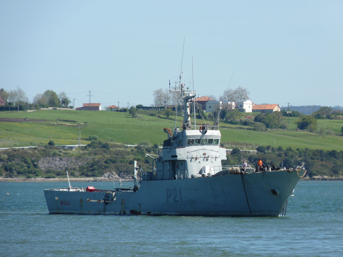 Notas Marítimas: ALCANADA y ANAGA, patrulleros a desguace en Santander