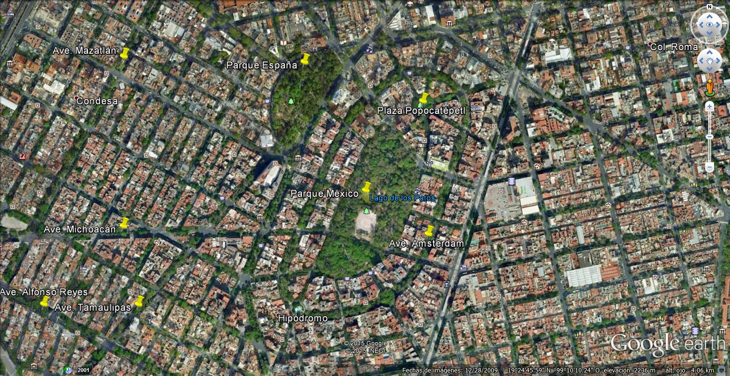 Mexico City Ambles: Colonia Condesa and Its Sisters - From Past to ...