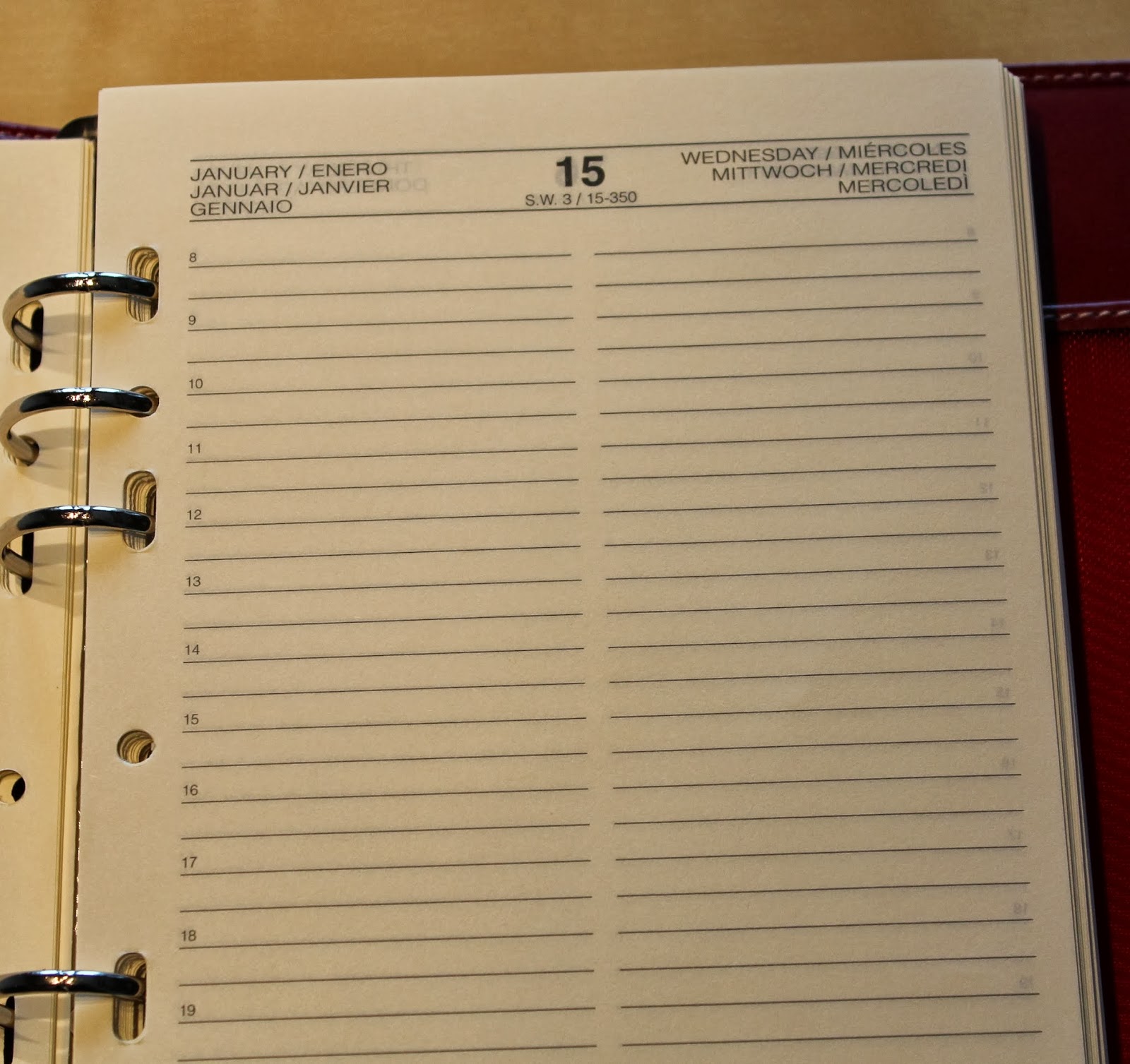 LJ's Blog of Stuff: 2014 Diary Pages and Set Up