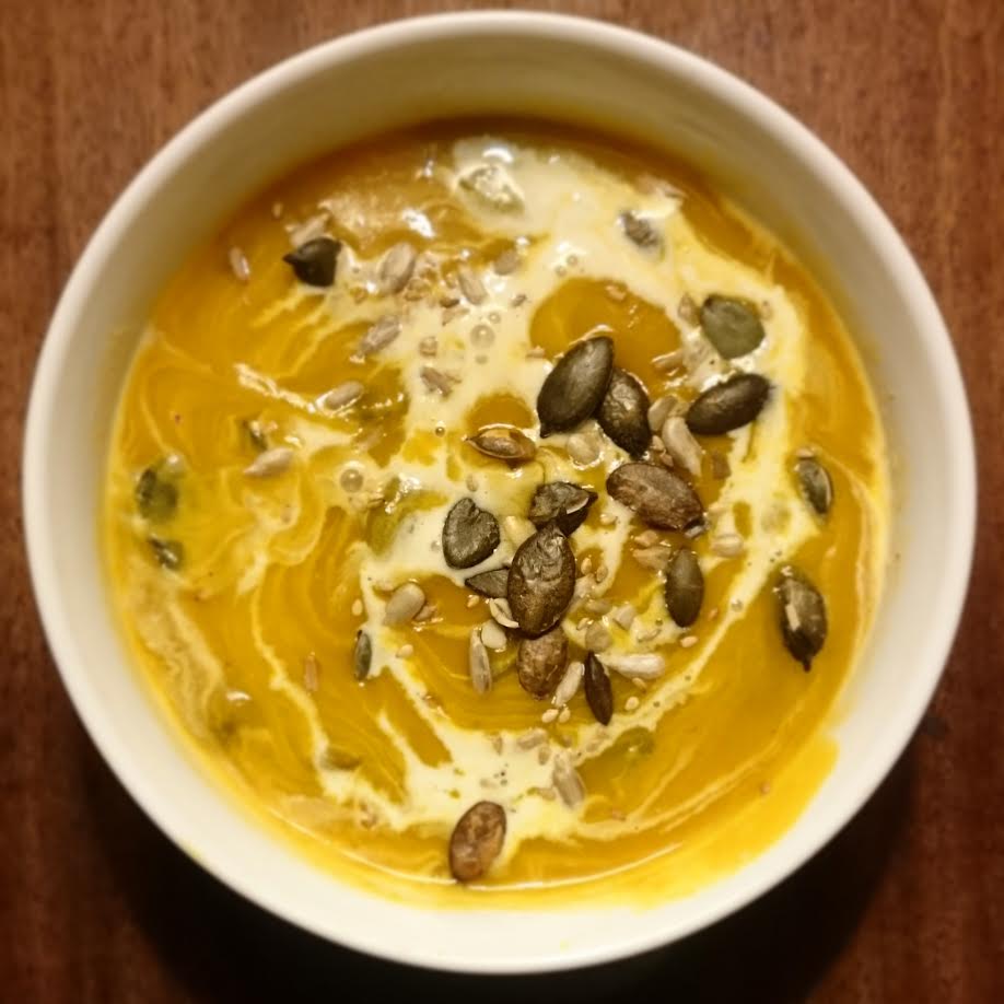 Gourmandises et Merveilles: Soupe veloutée de courge buttercup à la ...