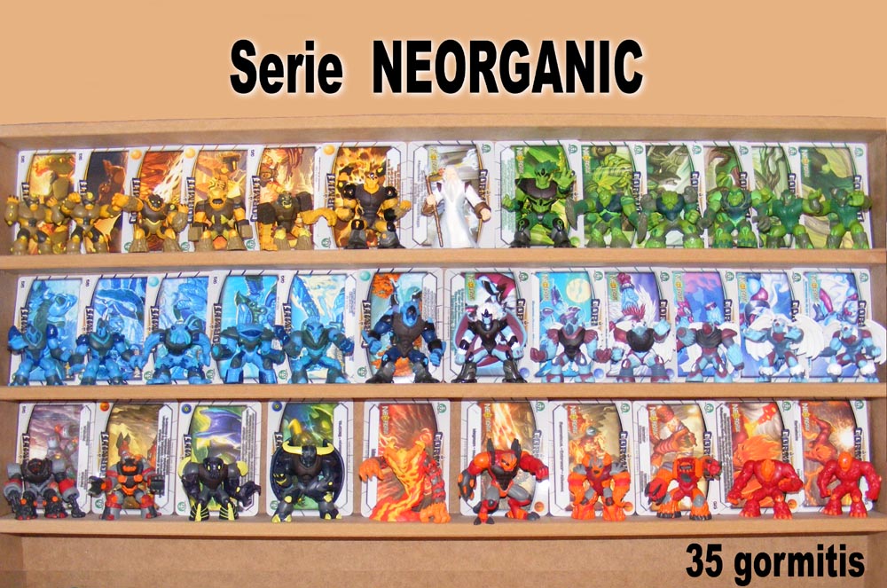 Gormiti: Nuestros gormitis 12 (Serie Neorganic)