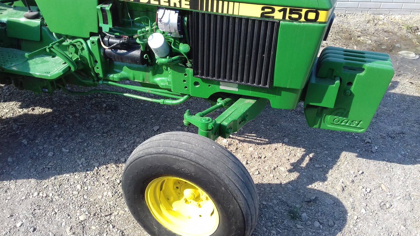 MAQUINARIA AGRICOLA INDUSTRIAL: Tractor John Deere 2150 Huertero 50hp ...