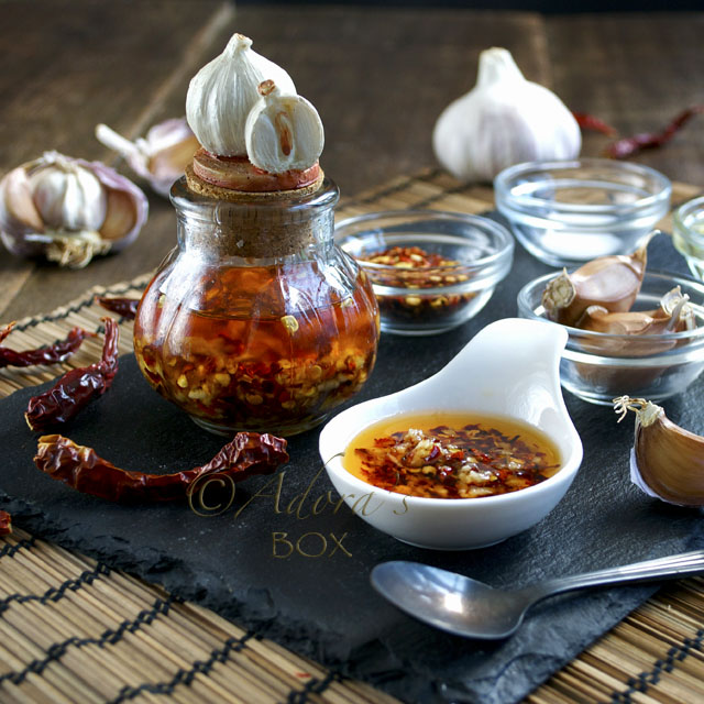 Adora's Box: INSTANT CHILLI AND GARLIC OIL