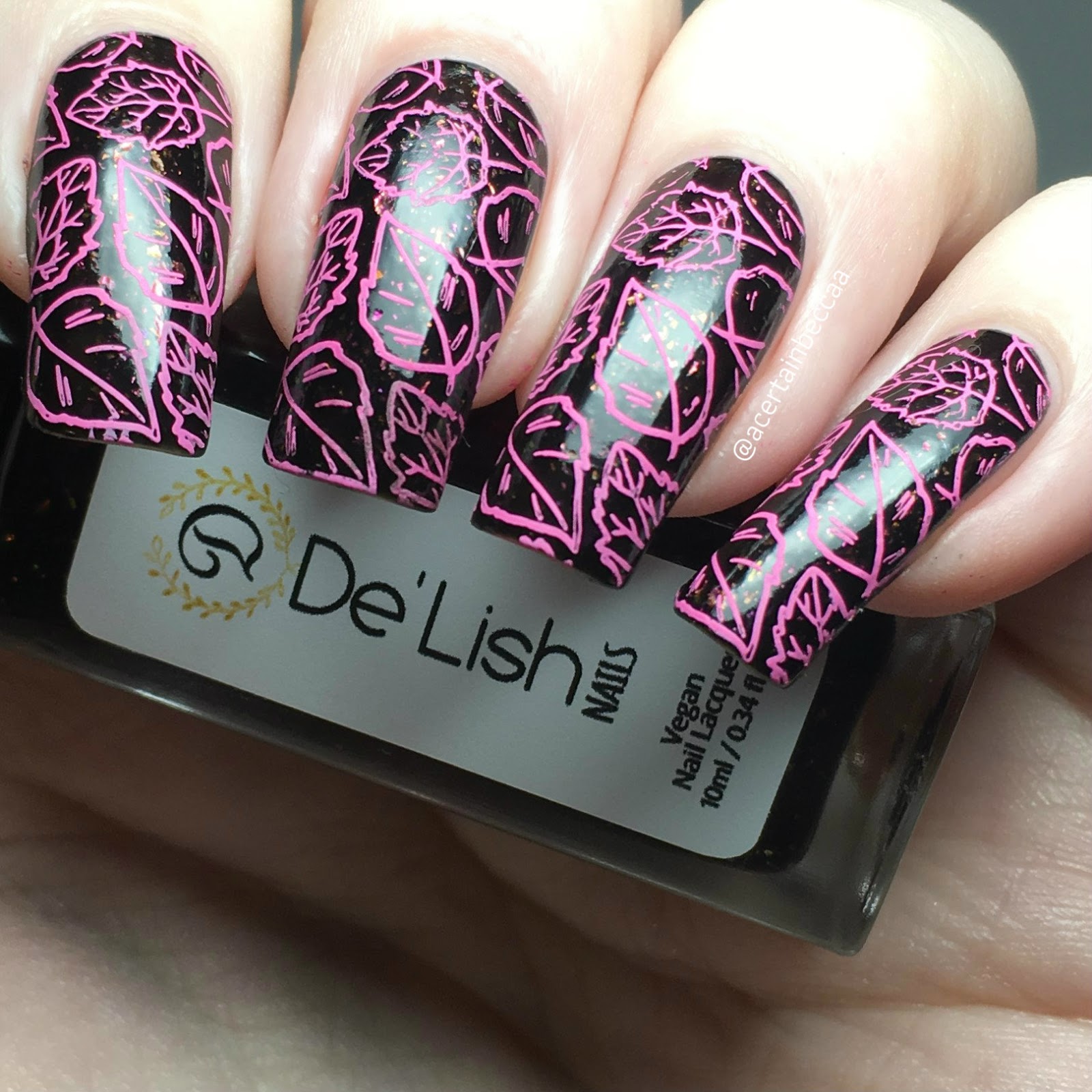 A Certain Becca Nails: De'Lish Nails London Swatches