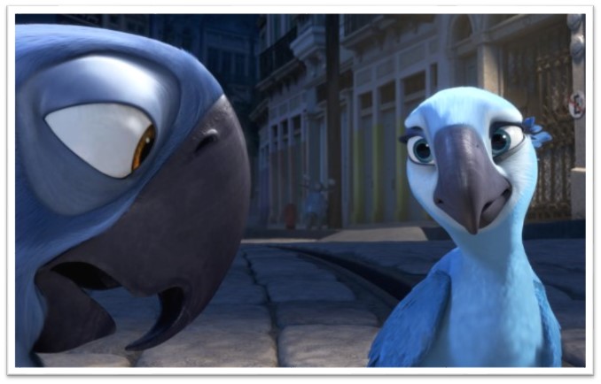 Estilo Rosa: Imagens do filme Rio