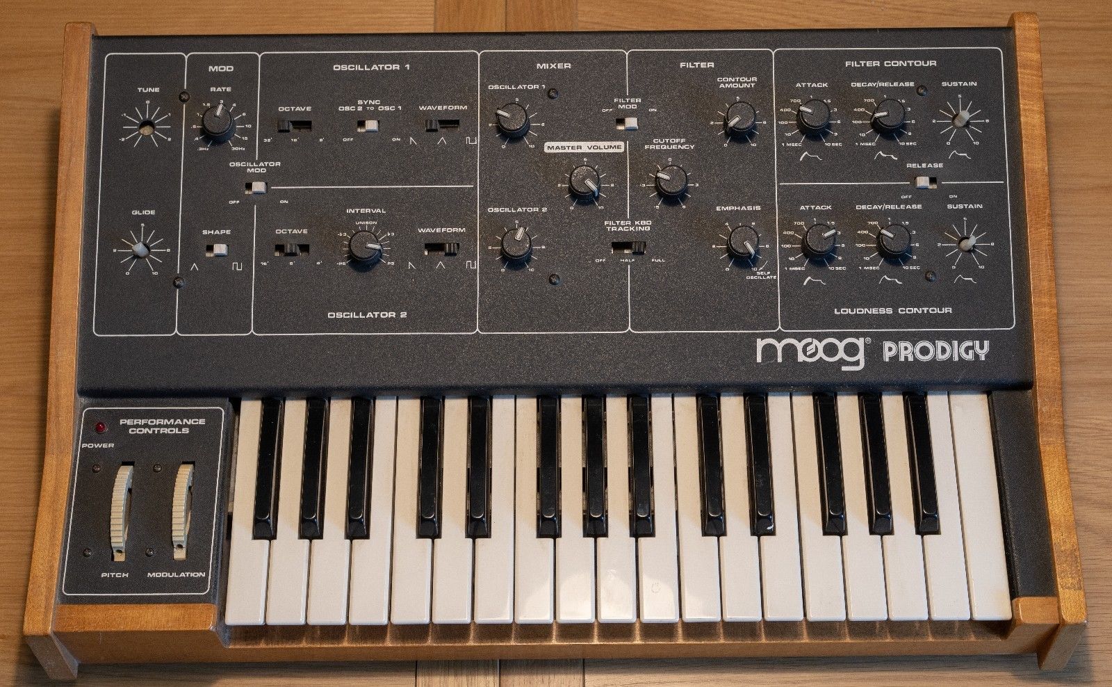 MATRIXSYNTH: Moog Prodigy Vintage Synth SN 4461X