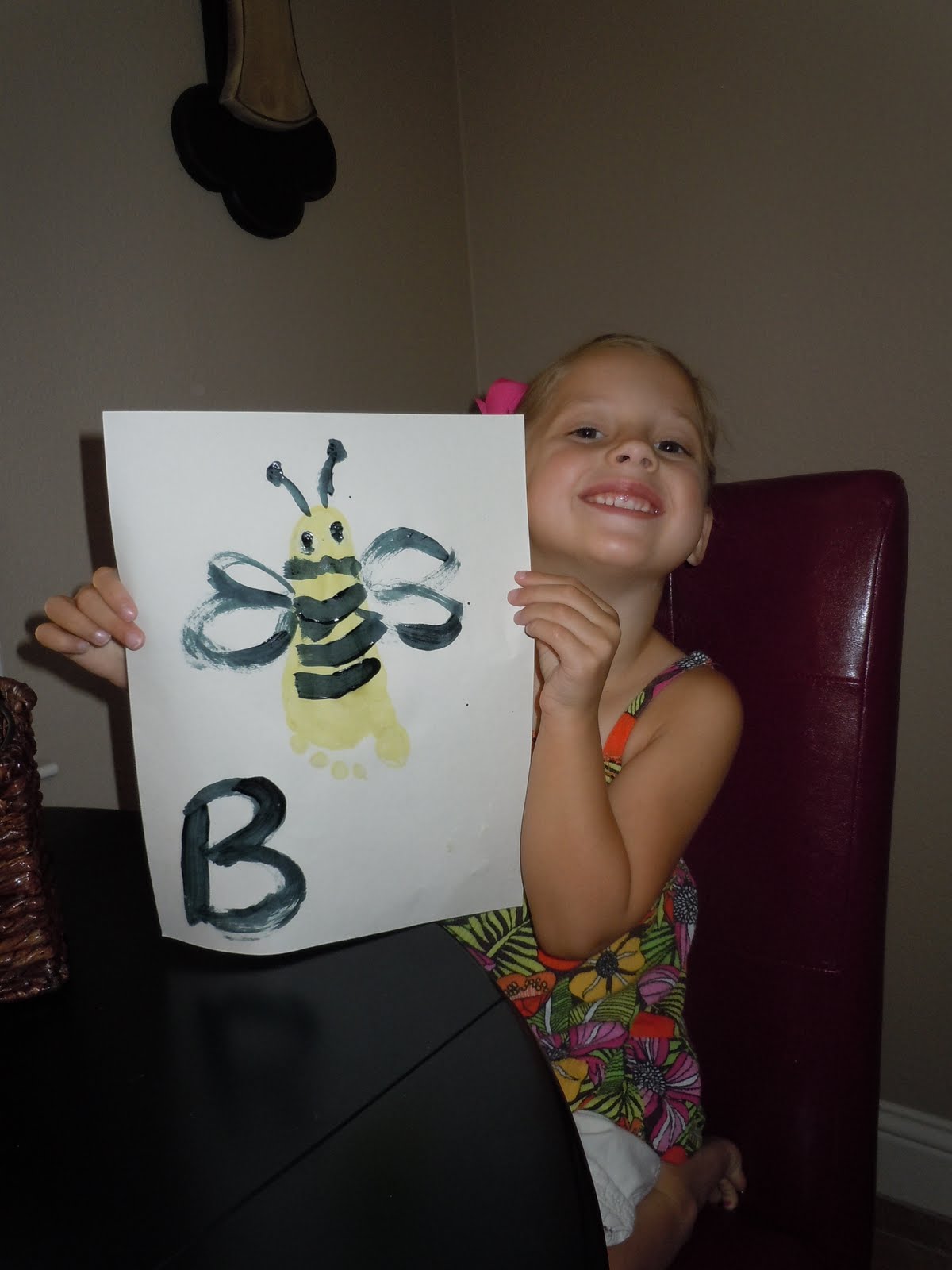 My Precious Family: Learning the Letter B