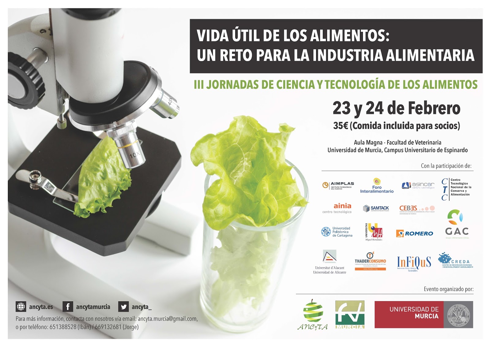 Blog De La Biblioteca General María Moliner De La Um Iii Jornadas De Ciencia Y Tecnología De