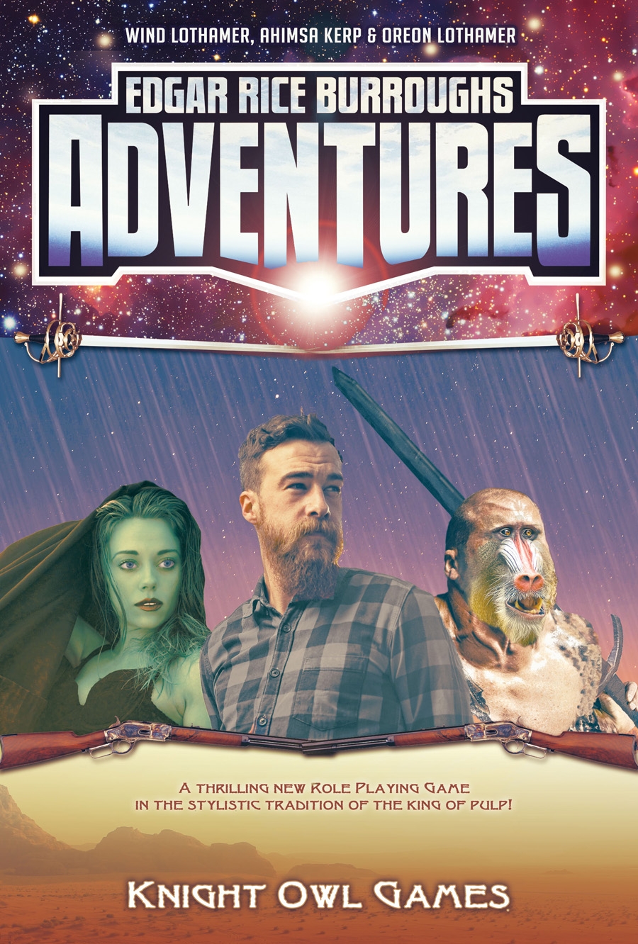 Tenkar's Tavern: Mini Review - Edgar Rice Burroughs Adventures (Pulp RPG)