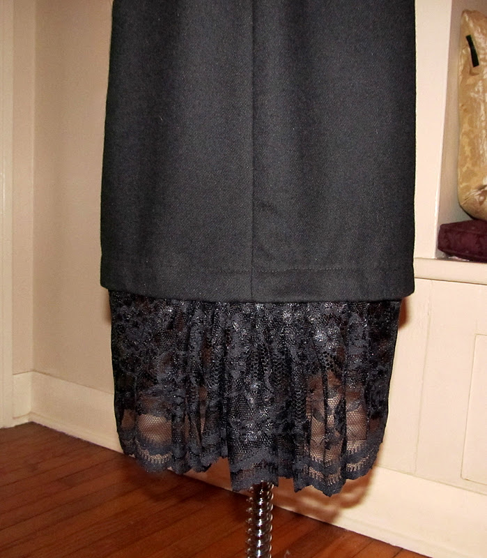 WobiSobi: Project Re-Style #49 Lace up your LBD.