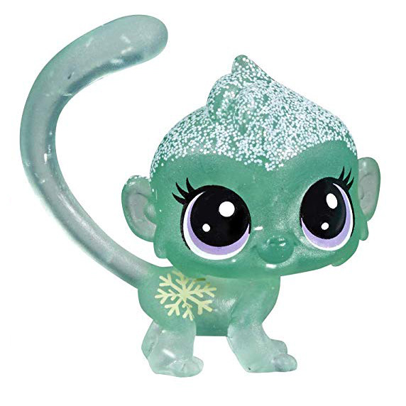 Littlest Pet Shop Series 4 Frosted Wonderland Tube Monkey (#No#) Pet ...