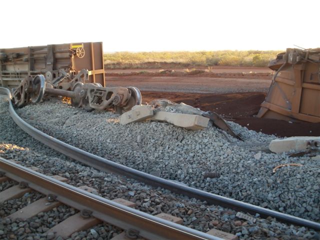 Industry Mayhem: BHP Train Derailment