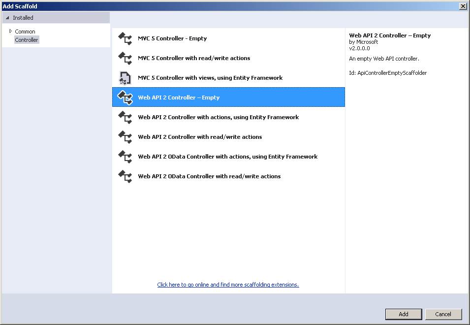 RESTful Web Services Tutorial 1 - Creating a REST API in Visual Studio ... RESTful Web Services Tutorial 1 - Creating a REST API in Visual Studio ...