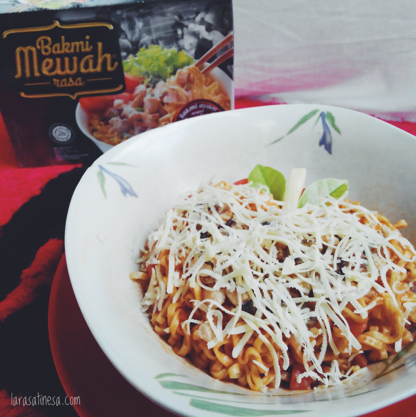 Kreasi Pasta Keju Bakmi Mewah - The Happilionaire Lifestyle Blogger